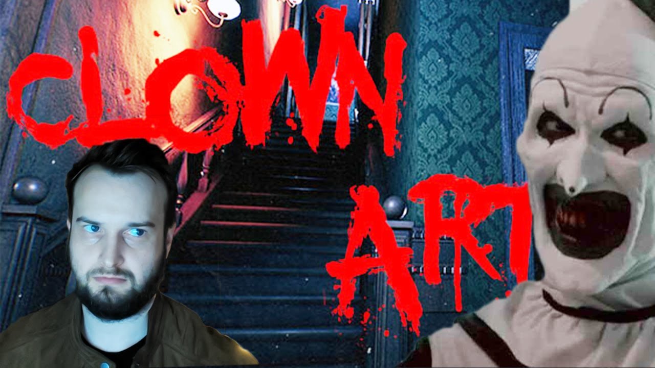 Someone made a Terrifier Game.... Clown Art - YouTube