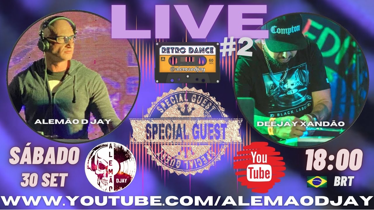RETRO DANCE 002 - DJ XANDÃO - Flashback - CHAT AND MUSIC NO MIC - YouTube