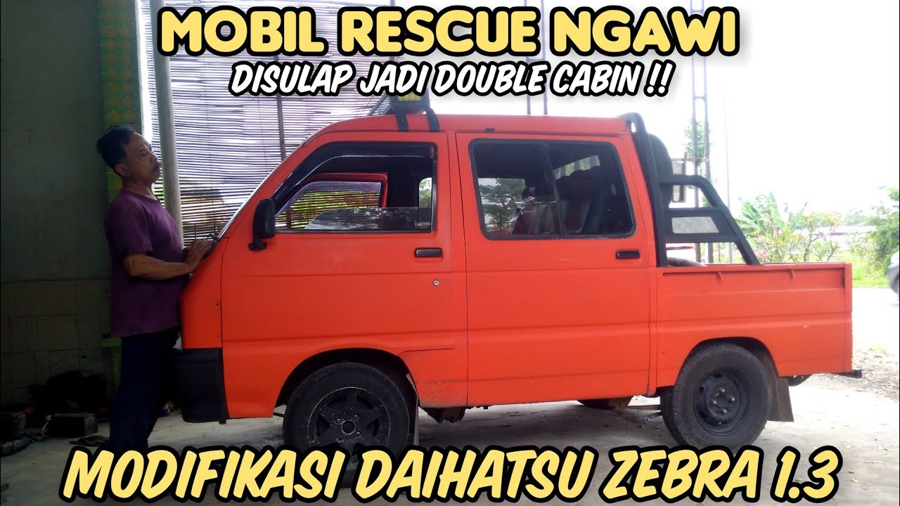 Modifikasi Daihatsu Zebra 1.3 | Mobil Tim Rescue Ngawi !! - YouTube
