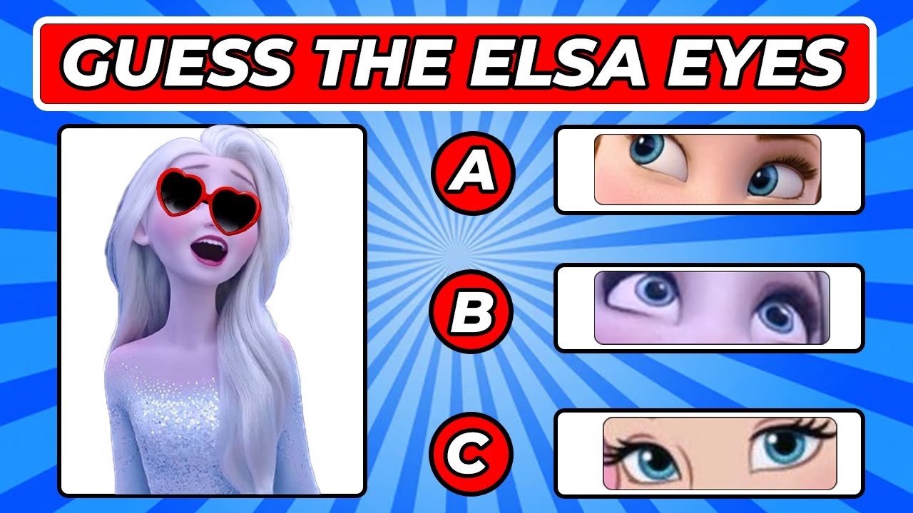 Guess the EYES of Disney Characters Quiz| Guess disney princess eyes ...