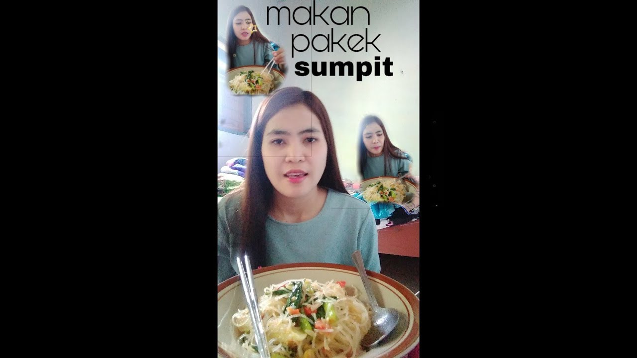 CARA PAKAI SUMPIT MAKAN MIE BIHUN - YouTube