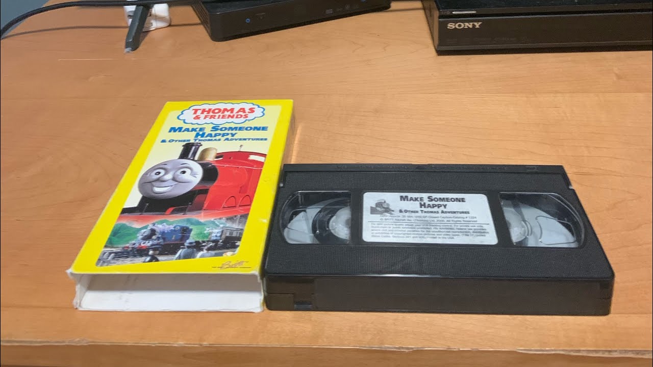 Thomas the tank VHS opening make someone happy 2000 - YouTube