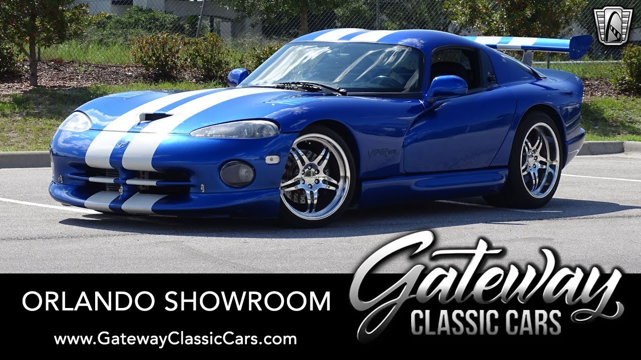1996 Dodge Viper GTS Supercharged For Sale Gateway Classic Cars Orlando ...