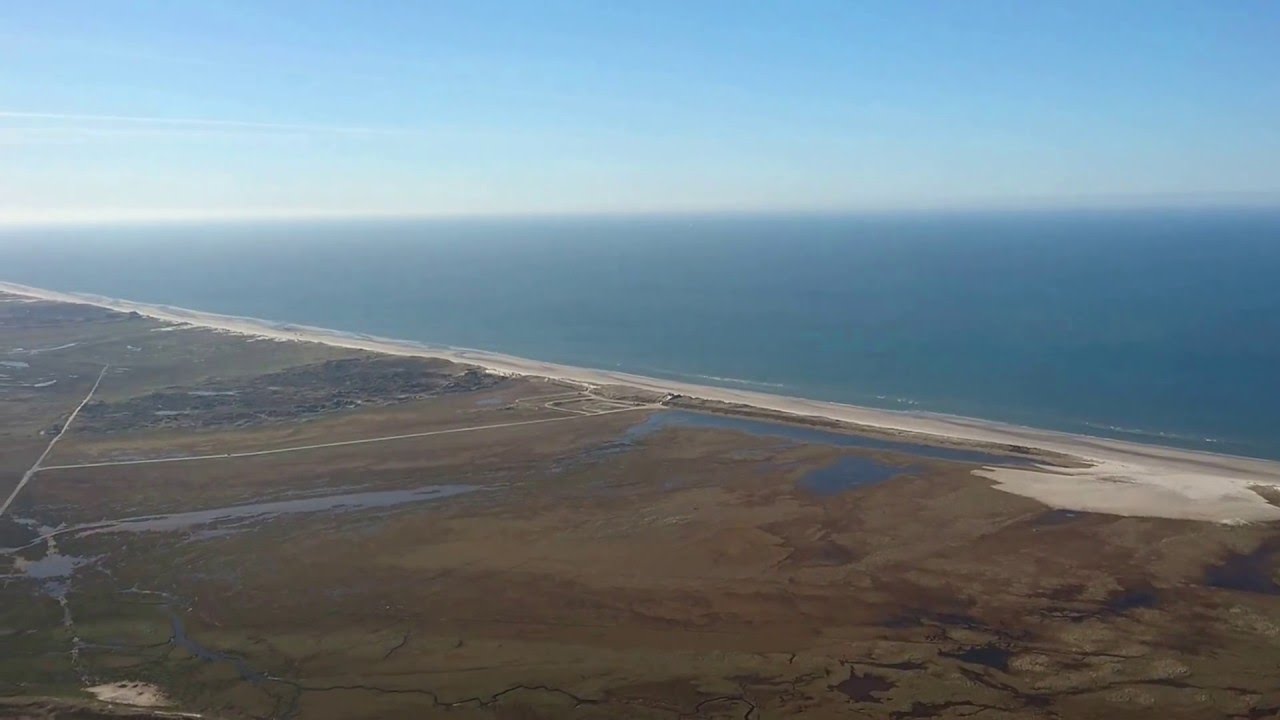 Skallingen seen from a helicopter - YouTube