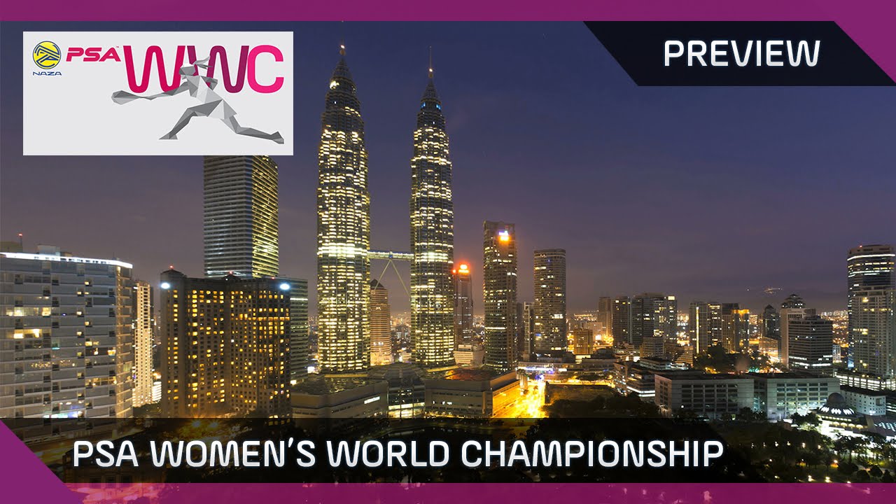 PSA WOMEN'S WORLD CHAMPIONSHIP: PREVIEW - YouTube