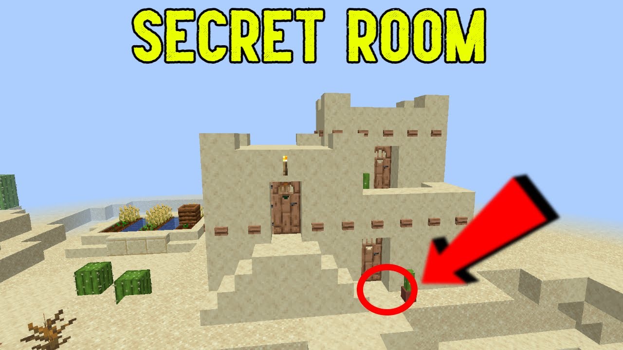 The secret room in Big Desert Village House - YouTube