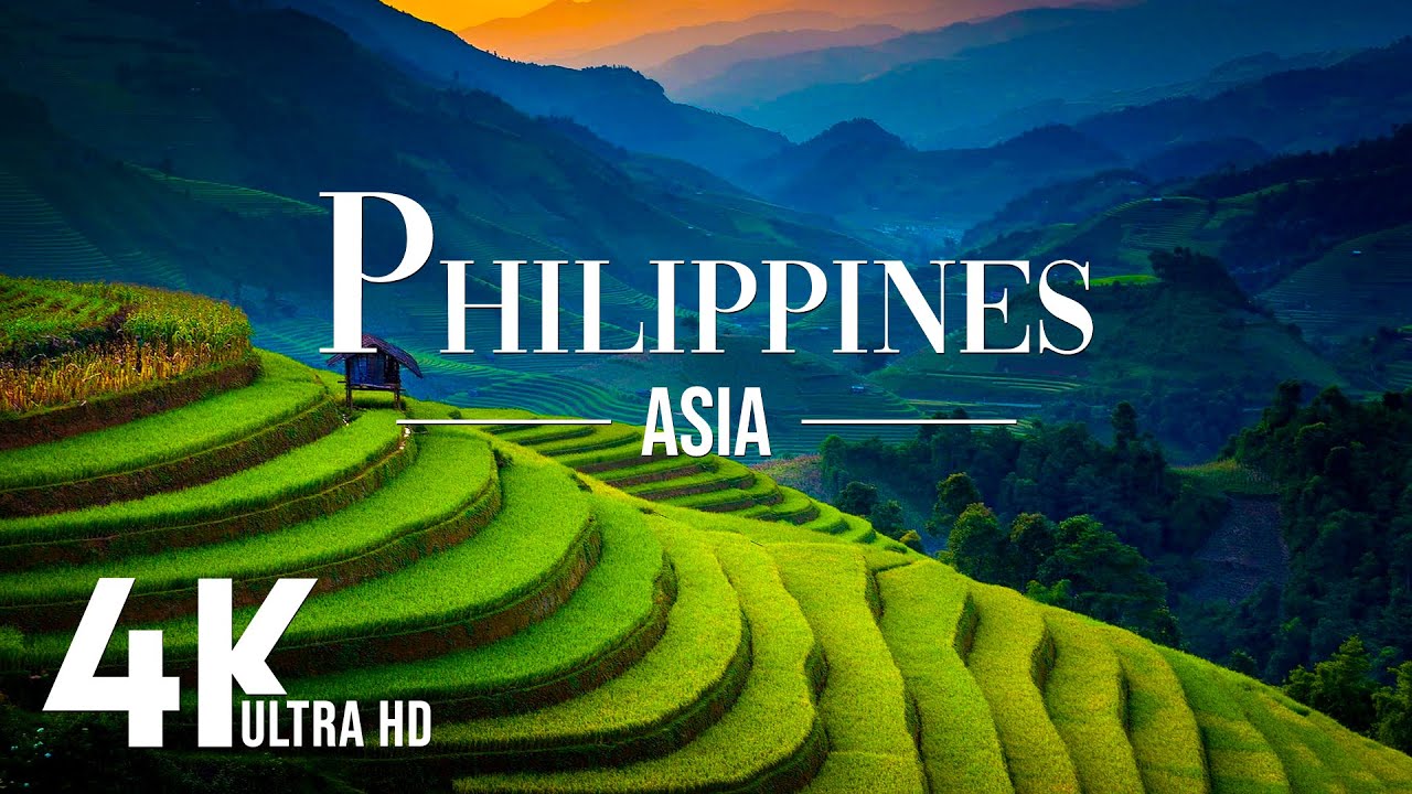 FLYING OVER PHILIPPINES - Relaxing Piano Music With Beautiful Nature ...