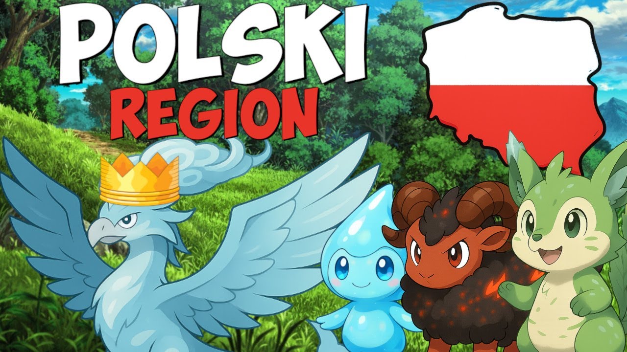 STWORZYŁEM REGION POKEMON WZOROWANY na POLSCE! - YouTube