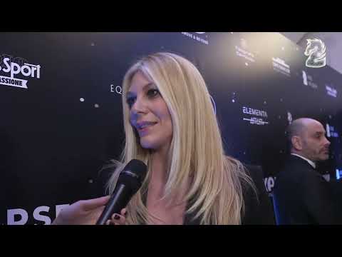 La conduttrice RAI Eleonora Daniele | FISE Awards 2022