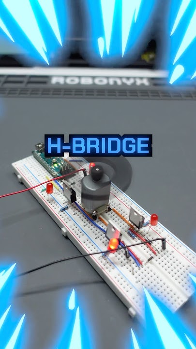 How Do H-Bridges Work? #electronics #motors #arduino - YouTube