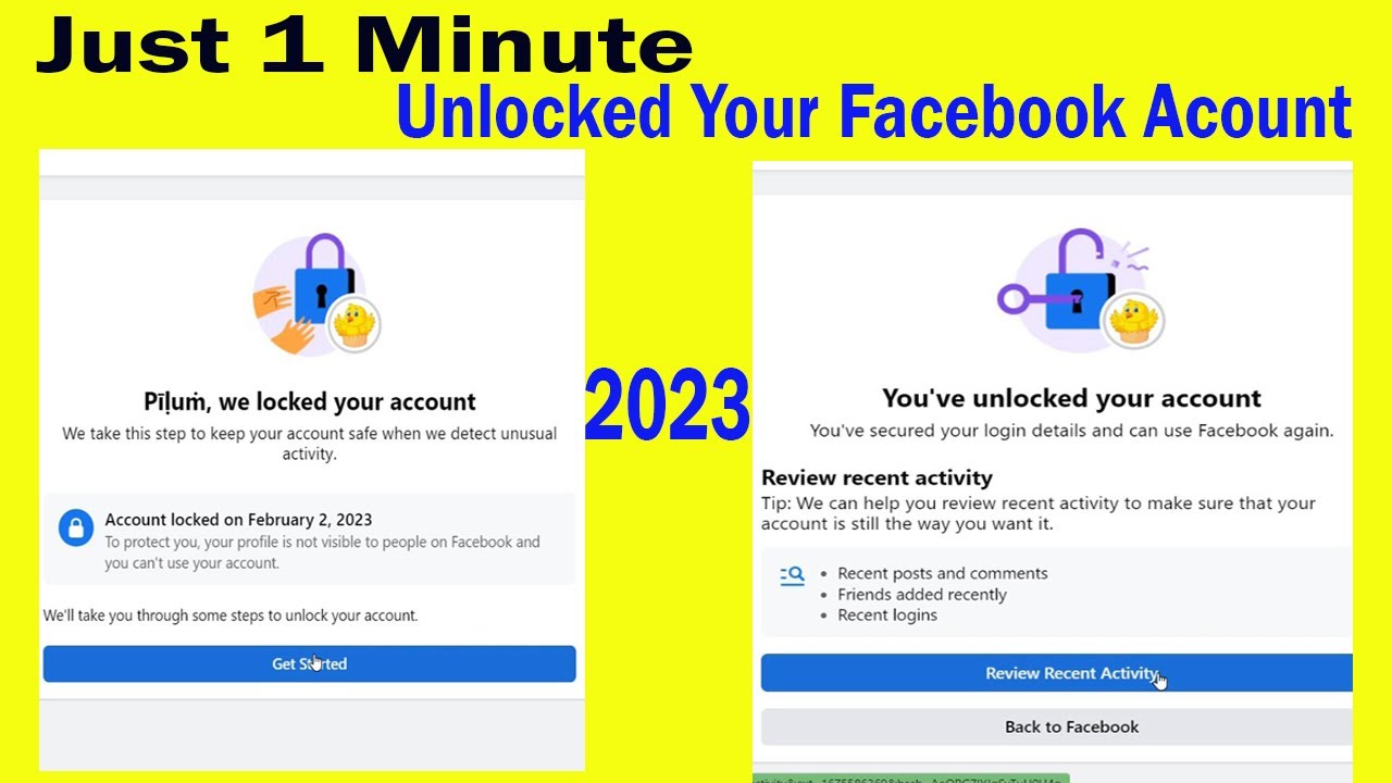 how to unlock facebook account locked | fb lock account unlock without ...