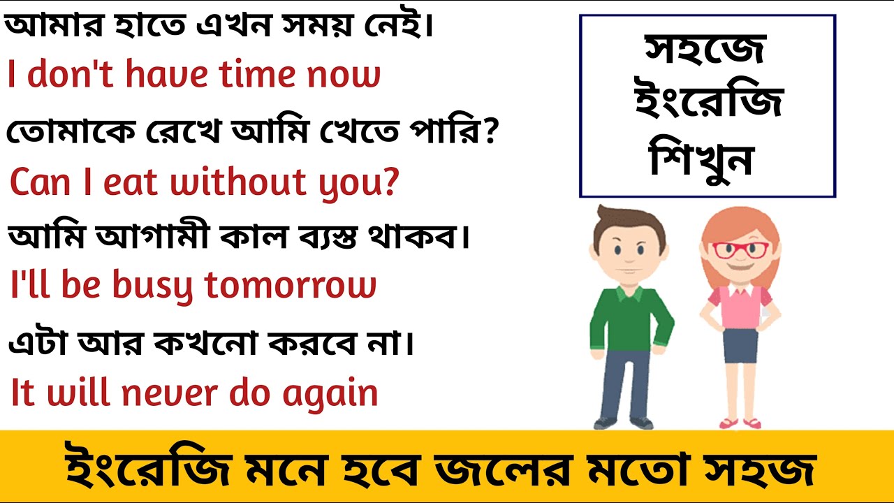 Learn basic spoken english easily - Learn basic english - Learn spoken ...