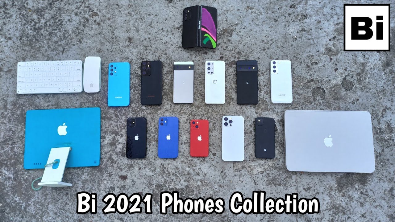 Bi 2021 Cardboard Phones Collection - YouTube