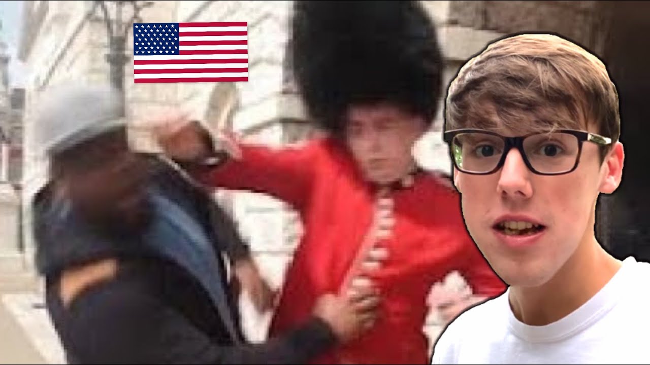 American Reacts to "Don't Mess With the Queen's Guard" - YouTube