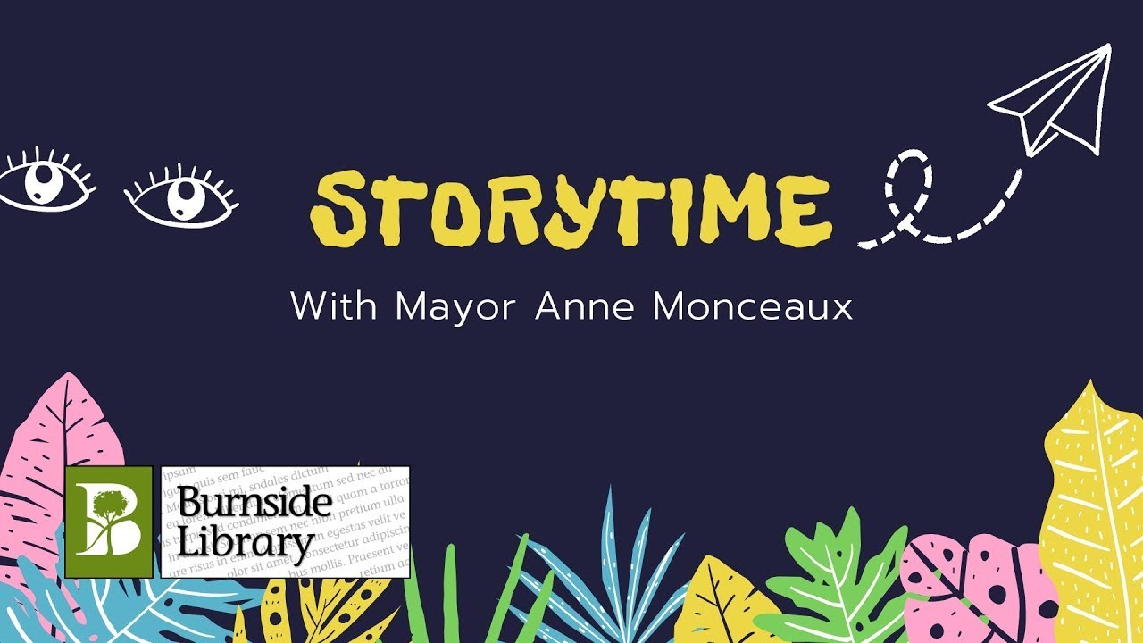 Burnside Library Storytime with Anne Monceaux - YouTube