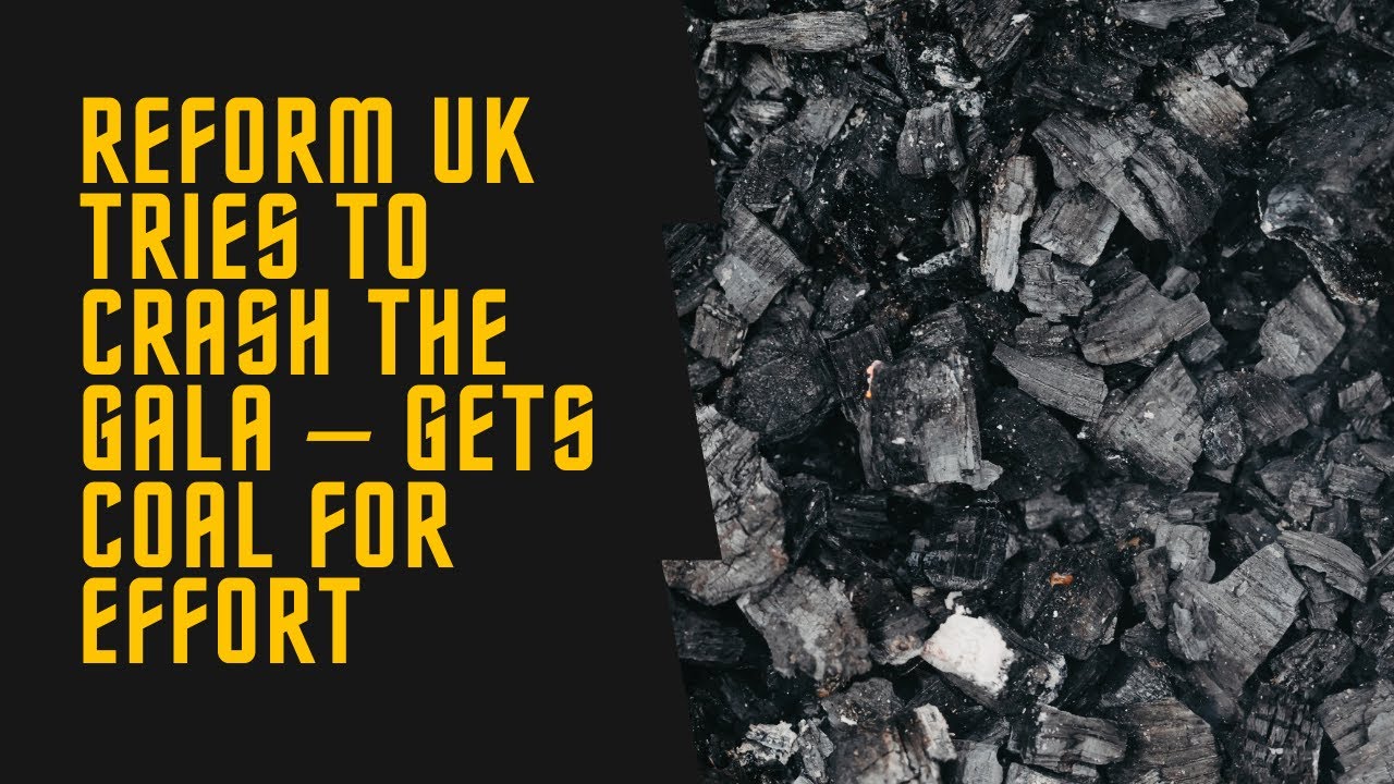 No Brass, Just Sass – Miners Gala Shuts Down Reform UK - YouTube