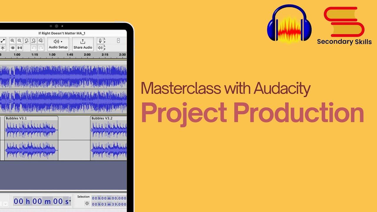 Project Production in Audacity | Secondary Skills - YouTube
