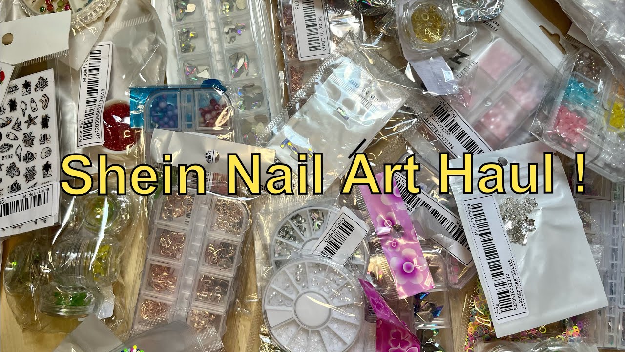 Shein Nail Art Haul ! - YouTube