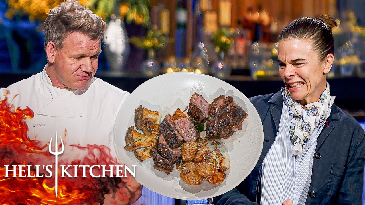 Chef Ramsay & Suzanne Goin Rate The Budget Challenge Dishes | Hell's ...