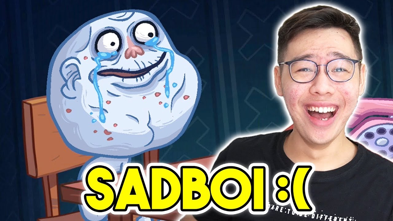 GAME TROLLFACE MEMES FOREVER ALONE !?! 😭😂 - TROLLFACE QUEST INTERNET ...