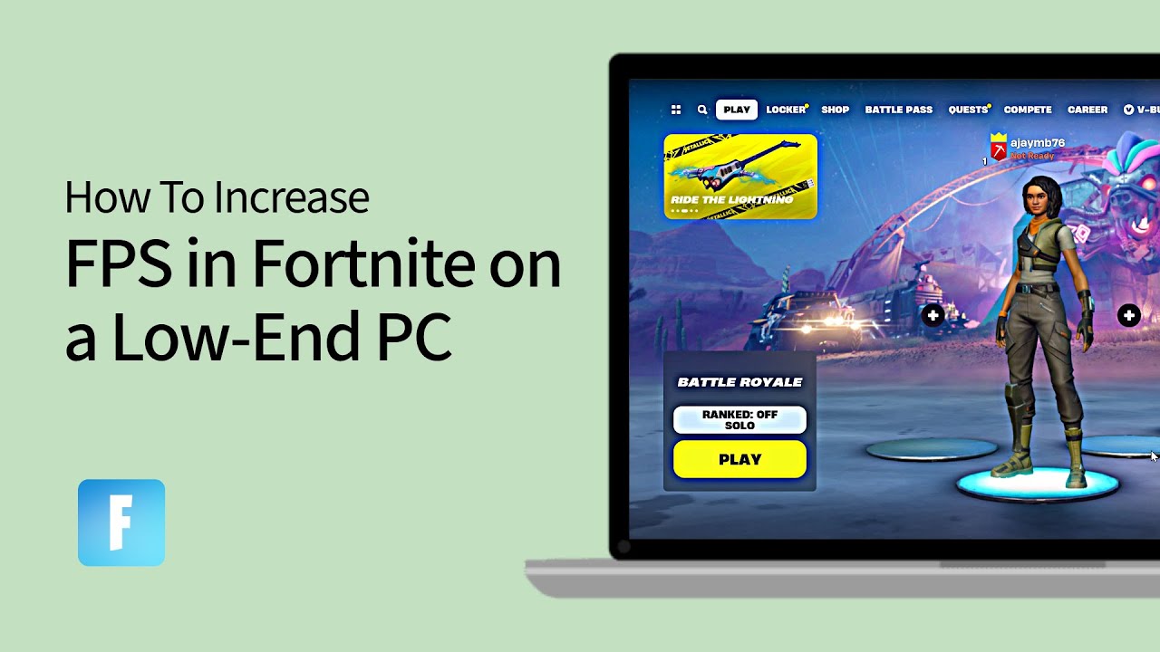 How to Increase FPS in Fortnite on a Low-End PC - YouTube
