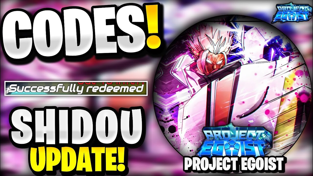 🤯*NEW* All Working SHIDOU CODES FOR PROJECT EGOIST! ROBLOX PROJECT ...