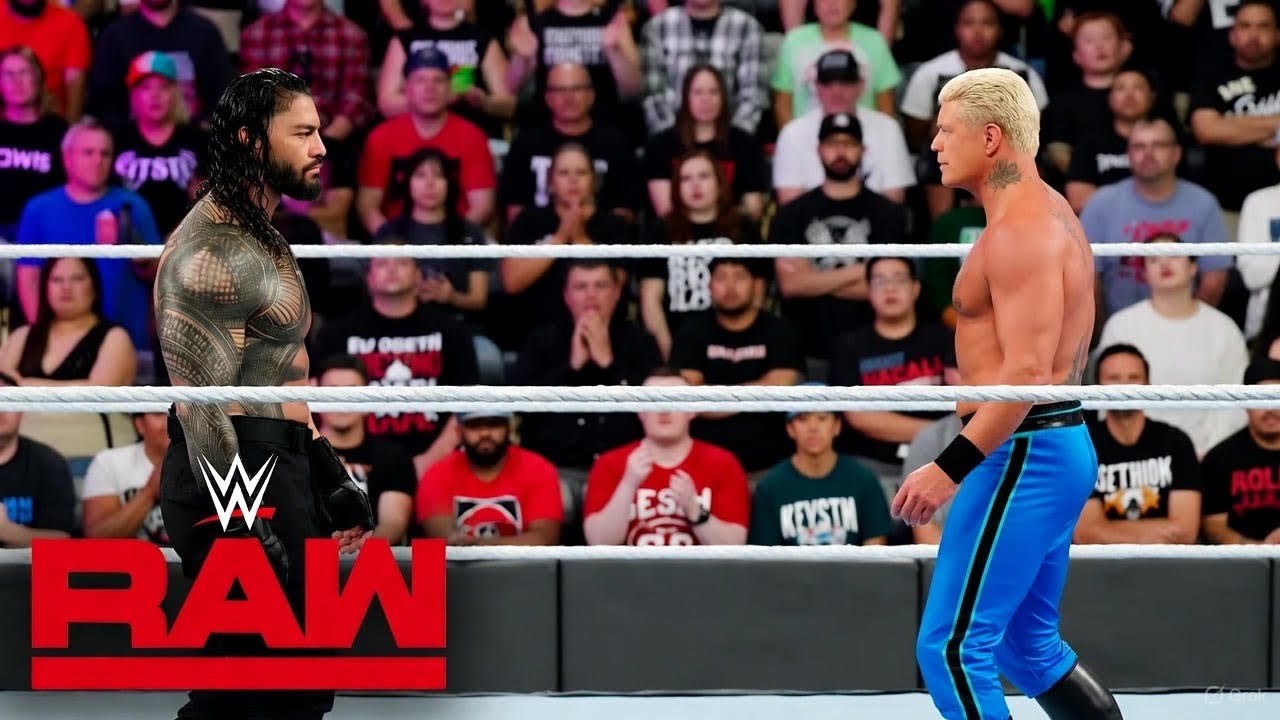 Wwe25 | Roman Reigns vs Cody Rhodes: Raw Showdown - YouTube