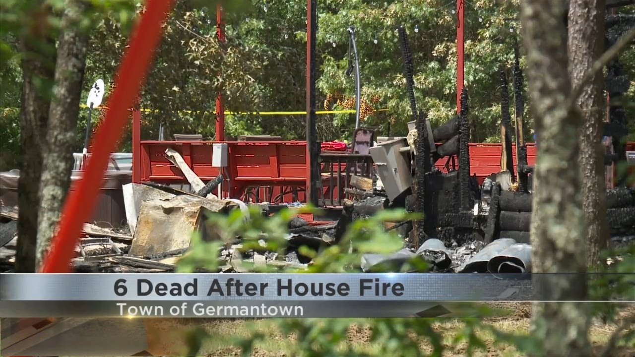Sheriff: 3 adults, 3 children dead in Necedah house fire - YouTube