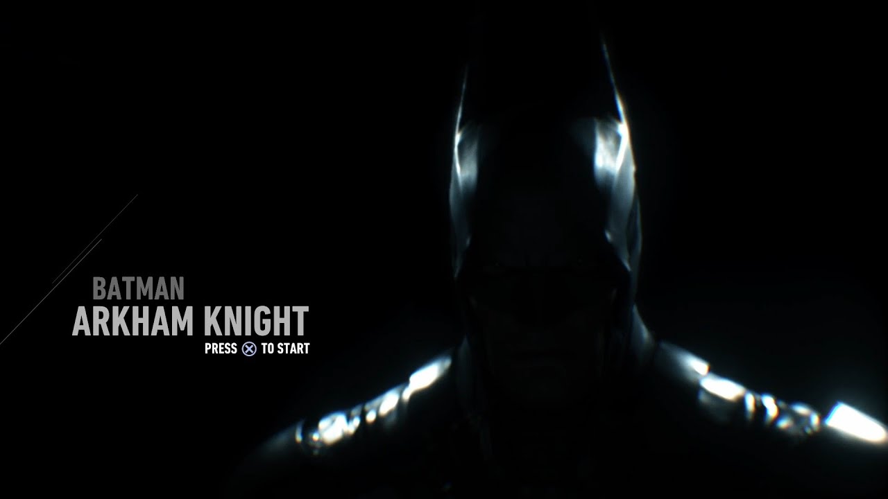 Batman: Arkham Knight - Title Screen - YouTube