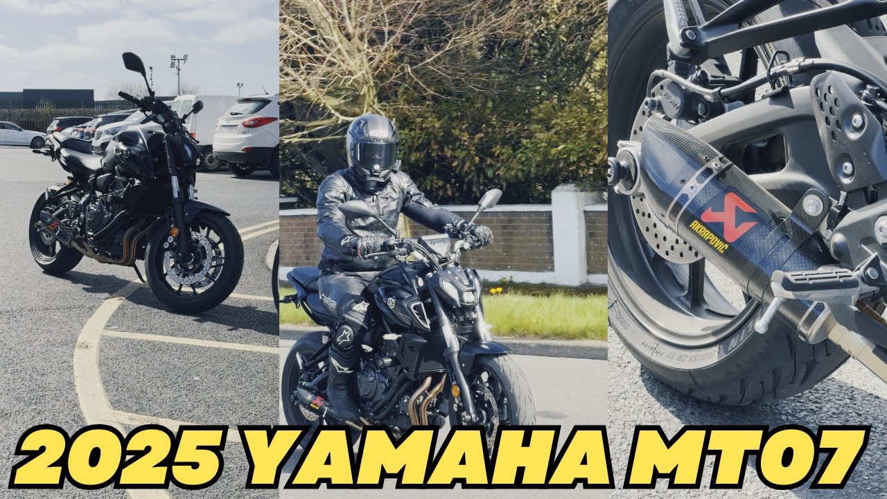 2025 YAMAHA MT07 | RIDE AND REVIEW | AKRAPOVIC EXHAUST - YouTube