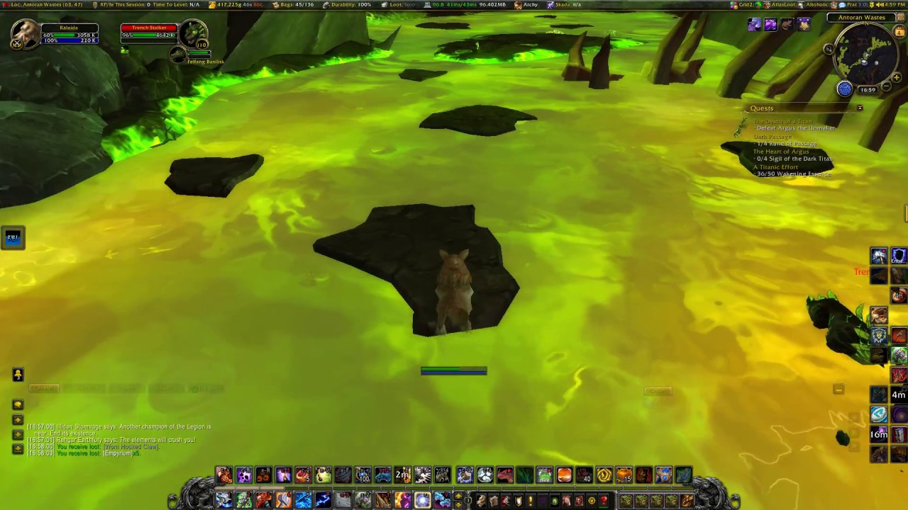 How to get to Antorus Entrance - YouTube