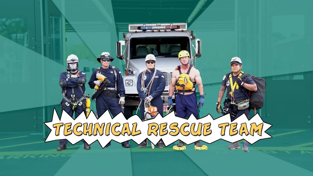 Chandler Fire - Truck Series: Technical Rescue Team - YouTube
