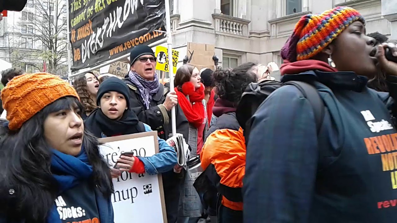 Revolution Club at NYC Climate Strike - December 6, 2019 - YouTube