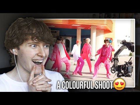 A COLOURFUL SHOOT! (BTS (방탄소년단) 'Boy With Luv' MV Shooting | Reaction/Review)