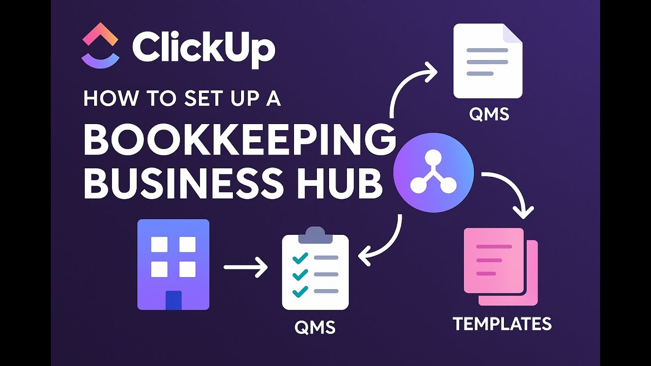 ClickUp – How to Set Up a Bookkeeping Business Hub (QMS, SOPs ...
