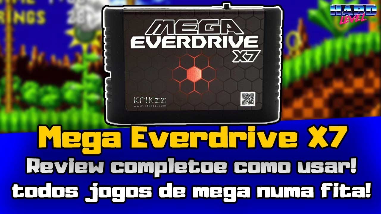 Mega Everdrive X7 - Todos os jogos de Mega Drive numa fita só! Unboxing ...