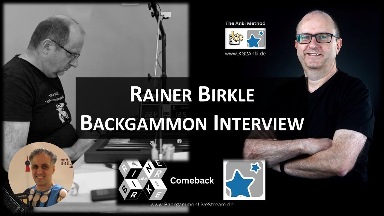Rainer Birkle Backgammon Interview - YouTube