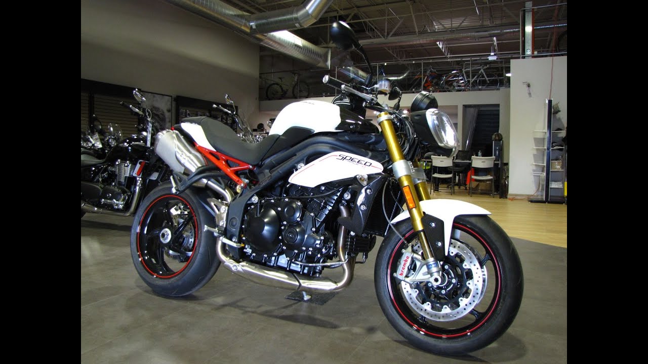 2013 TRIUMPH SPEED TRIPLE R ABS 1050cc - YouTube