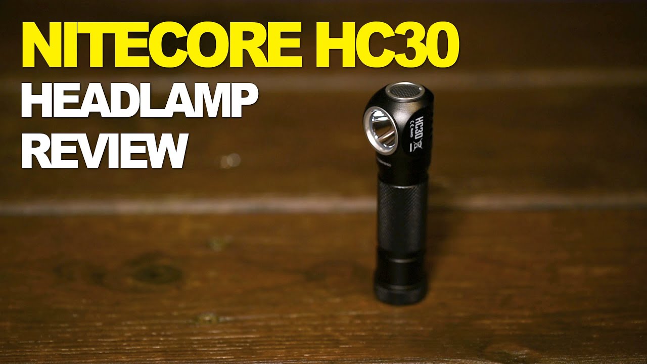 NITECORE HC30 1000 lumen headlamp ultimate review - YouTube