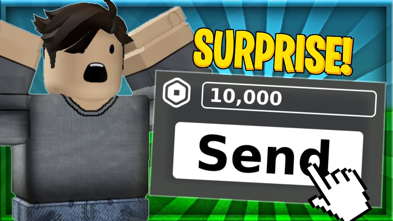 So i Gave 10,000 ROBUX To My Thumbnail Maker... - YouTube