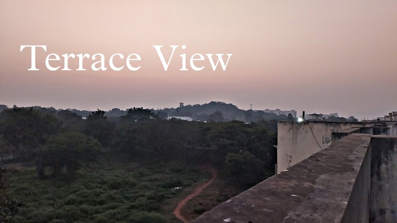 Terrace View From Girls Hostel Block | Nuzvid IIIT - YouTube