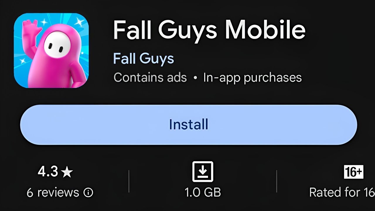 HOW TO DOWNLOAD FALL GUYS MOBILE - YouTube
