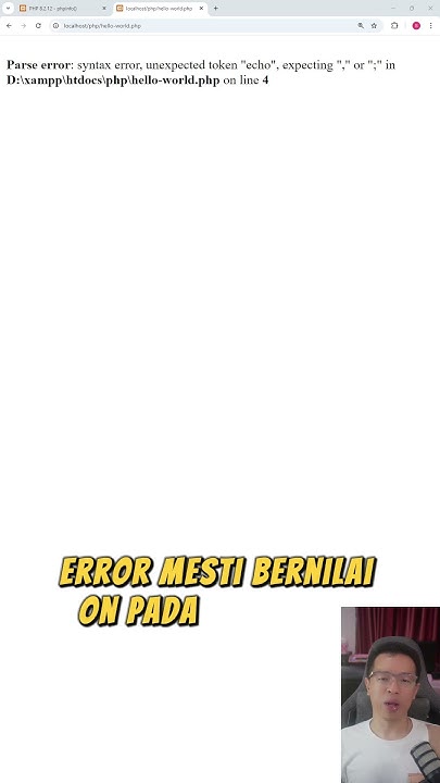 Display Errors Skysen Coding Php Youtube