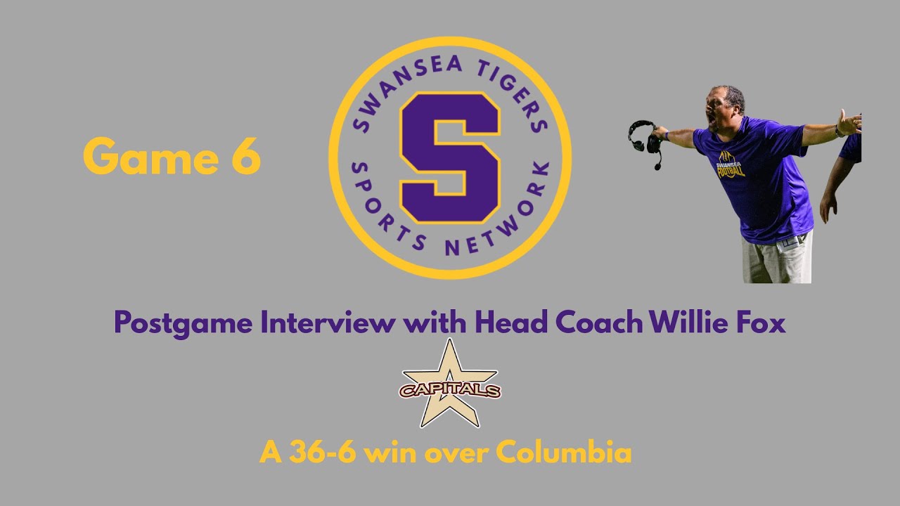 Postgame interview with Coach Willie Fox (Columbia) - YouTube