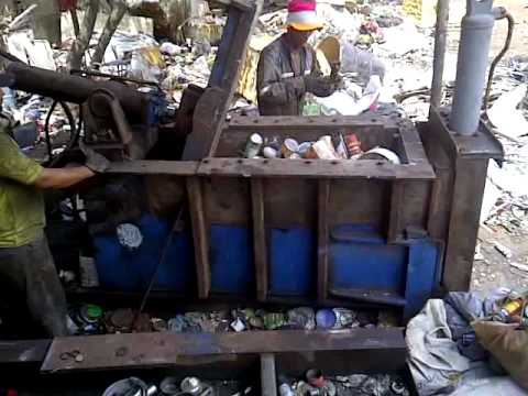 COMPACTADORA DE CHATARRA - YouTube