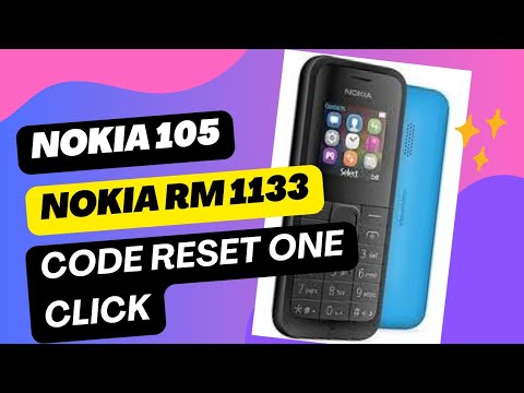 Nokia 105 code reset unlocktool || Nokia Rm1133 code reset unlocktool - YouTube