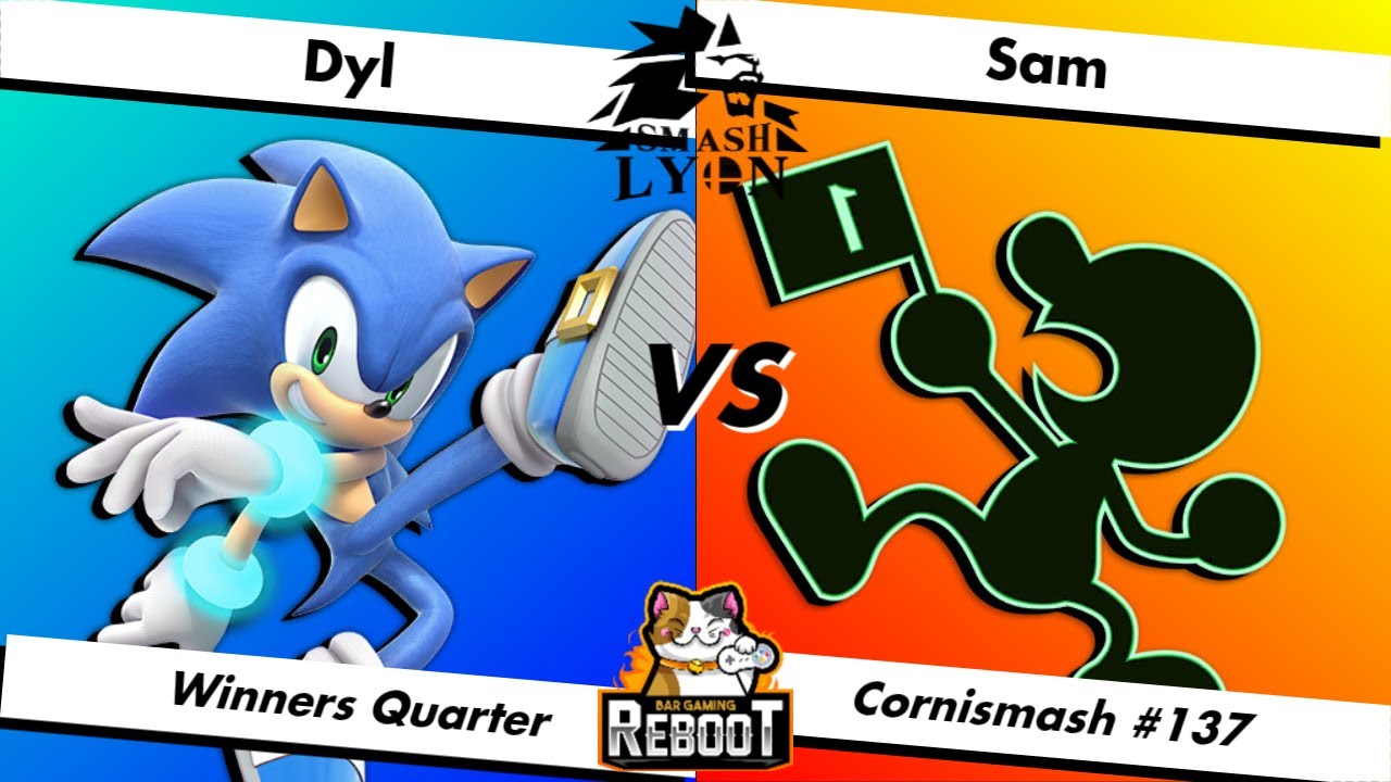 Cornismash #137 | WQ | [R-B] Dyl (Sonic) vs Sam (Mr. G&W) - YouTube