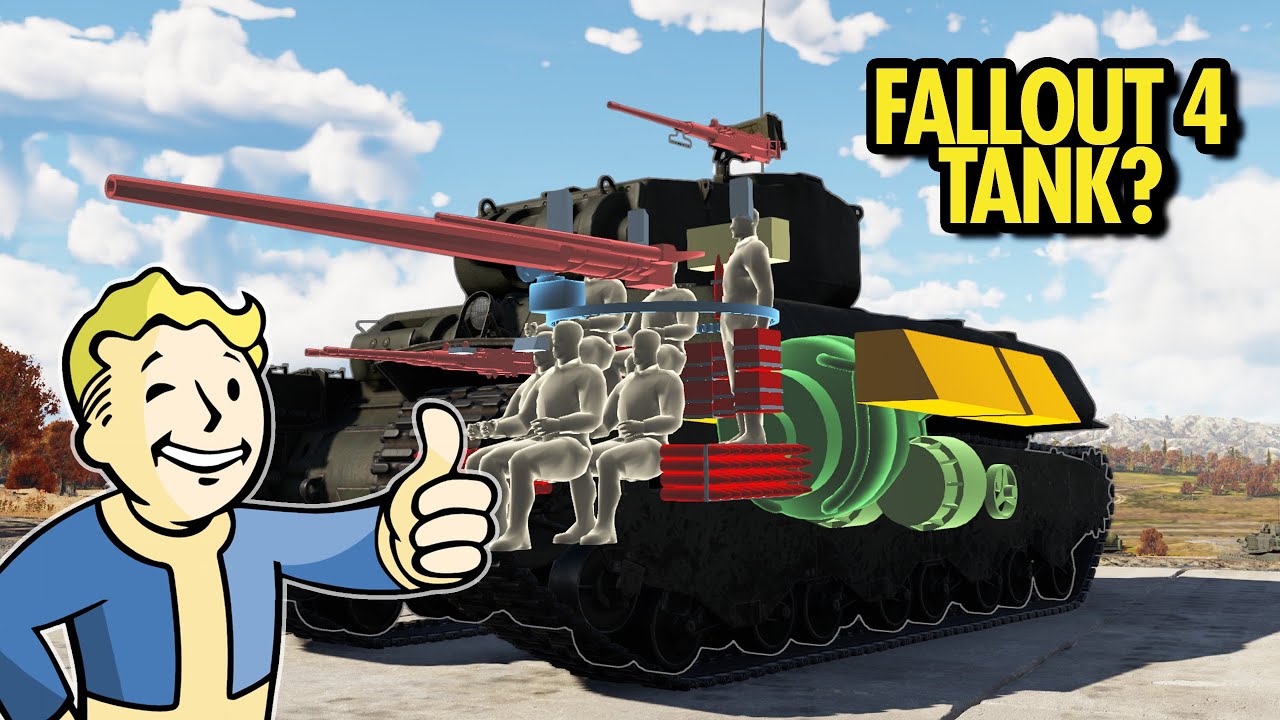 TESLA ENGINE IN A WW2 TANK? - T1E1 - YouTube