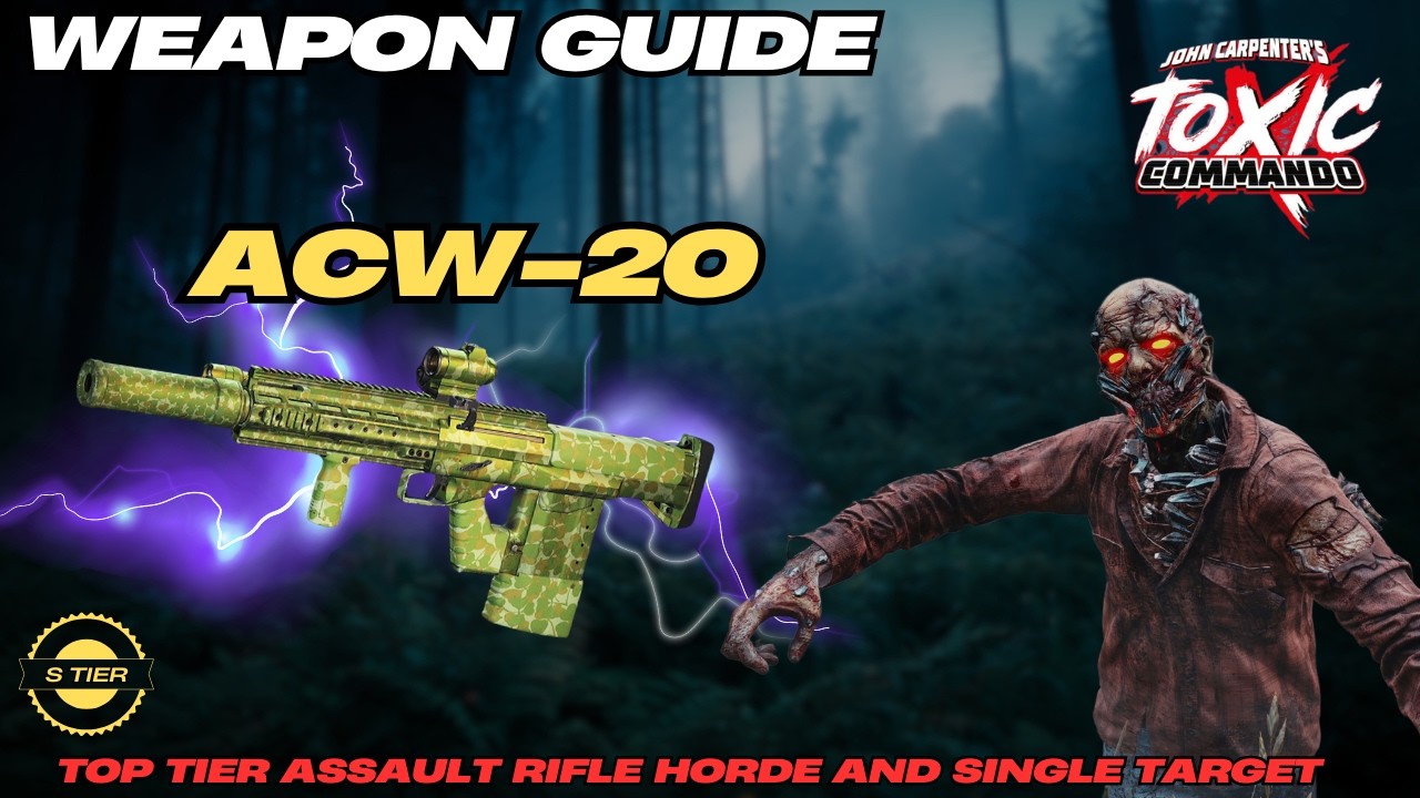 Toxic Commando ACW-20 Weapon Guide | John Carpenter Toxic Commando ACW ...
