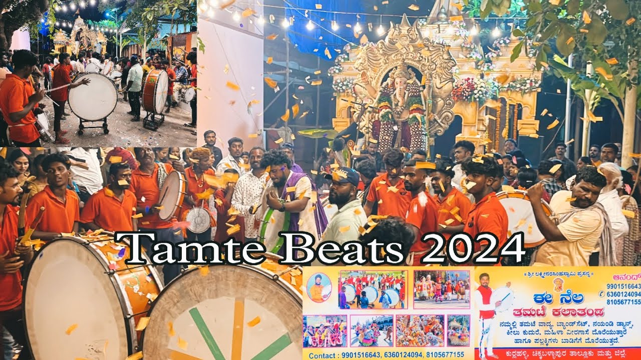 Tamte Beats 2024 | Ganesha Chaturthi | Bangalore | Jai's Official Diary ...